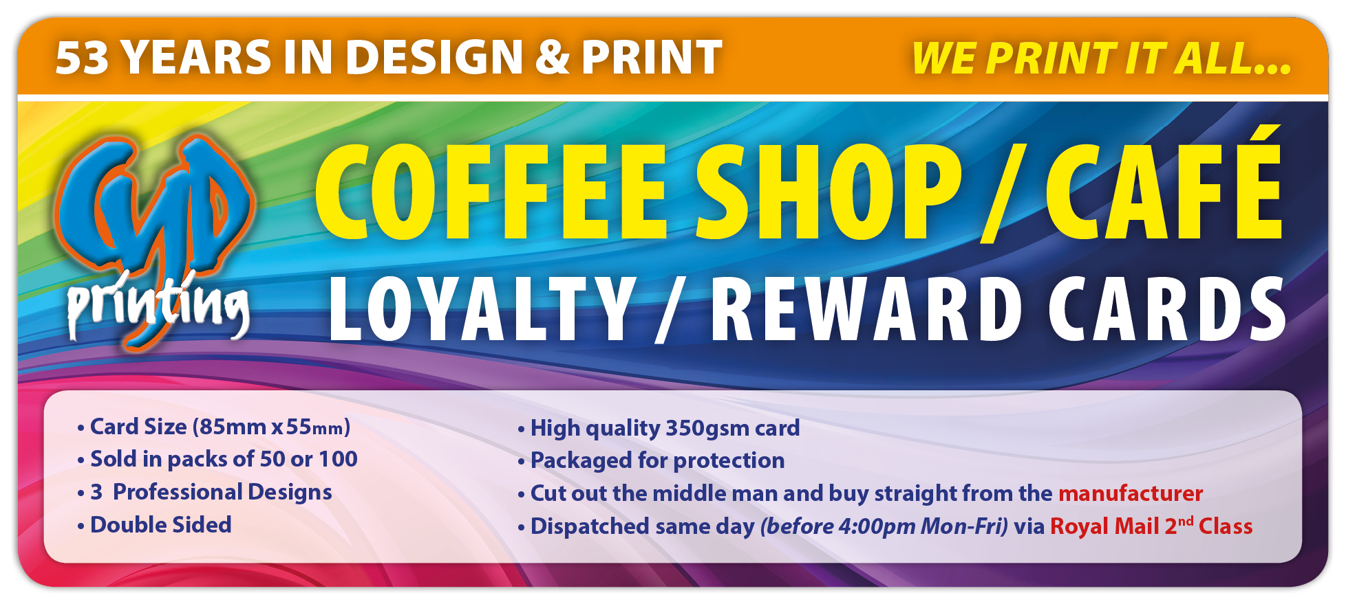 Loyalty Reward Stamps Cards Drinks Coffee Shop Cafe Hotels Pubs Bars ...